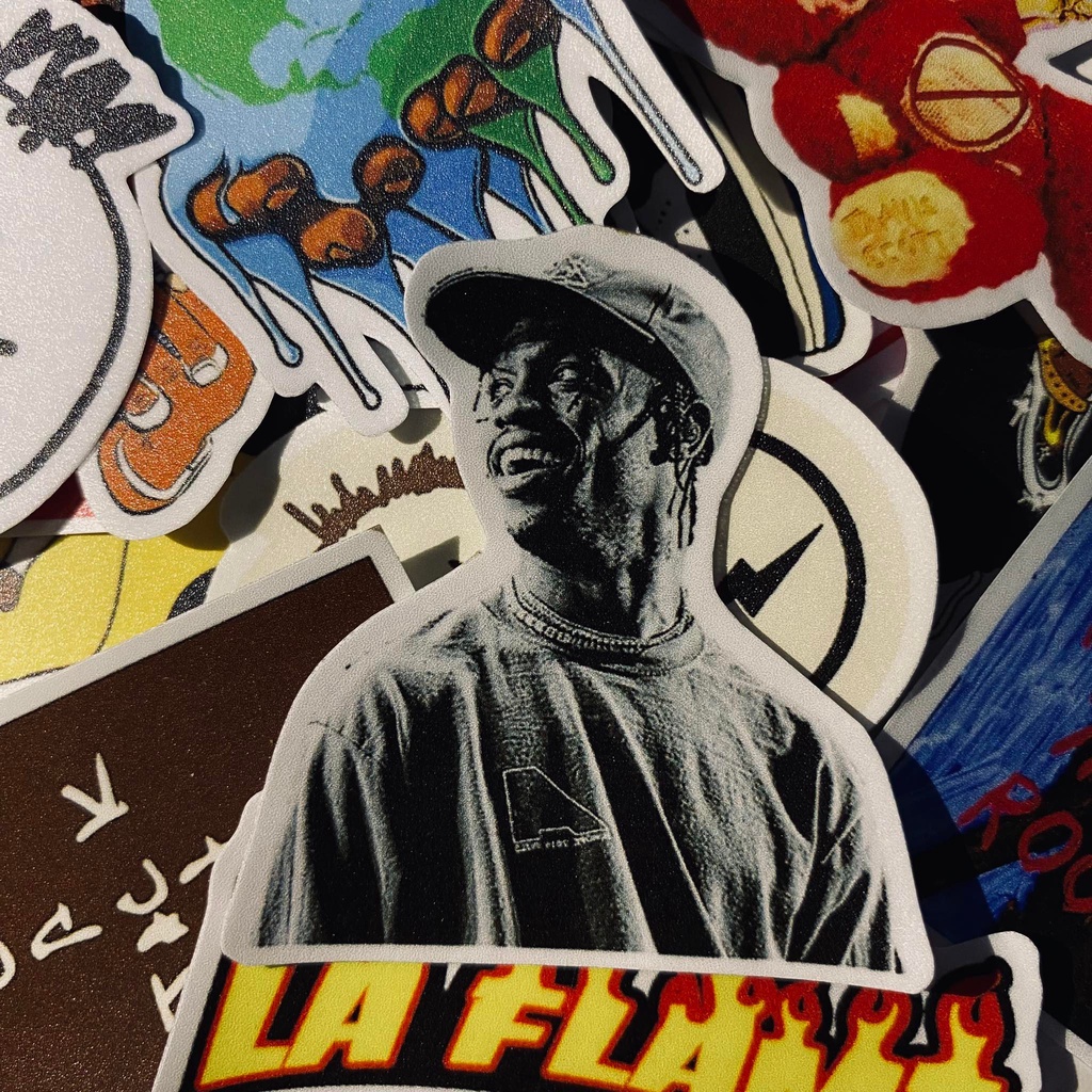 20PCS TRAVIS SCOTT WATERPROOF STICKER | Shopee Philippines