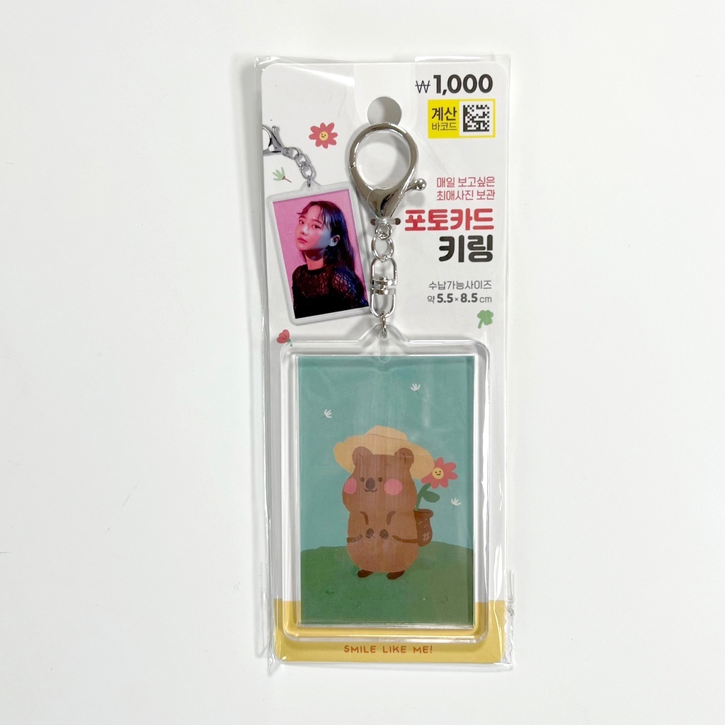 [Daiso Korea] Clear Photo Keyring | Shopee Philippines
