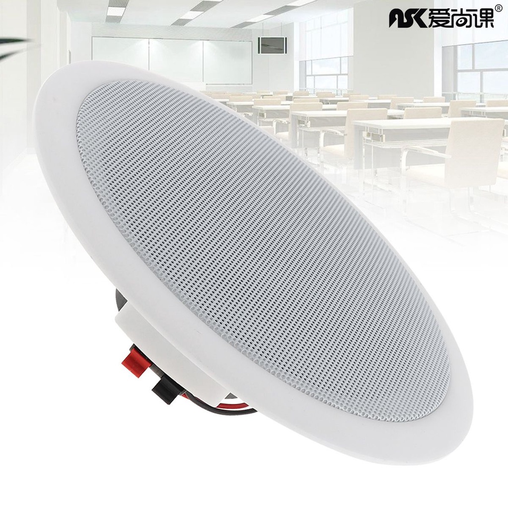 ASK-515 5 Inch 5W Fashion Microphone Input USB MP3 Player Ceiling ...