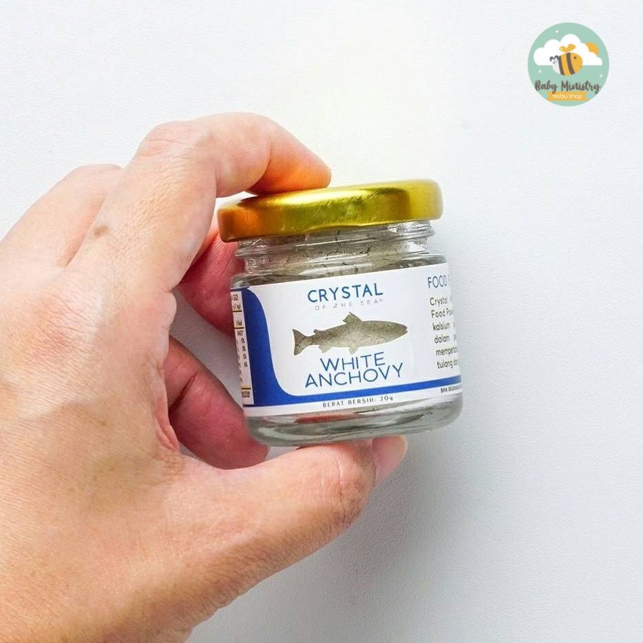 White anchovy powder (20Gr) crystal of the sea/Salted anchovy powder ...