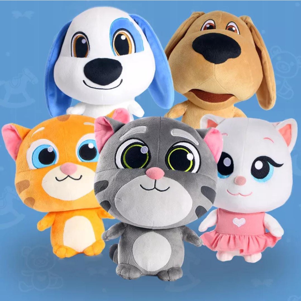 Tom Cat Talking Tom and friend Doll 25cm | Shopee Philippines