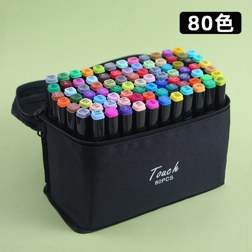 80/168/30 Color Alcohol Marker Art Marker Stackable colors marker Set ...