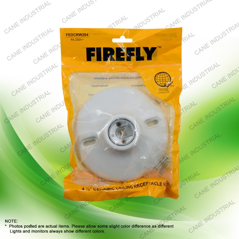 FireFly 4 1/4 Ceiling Receptacle E27 | Shopee Philippines
