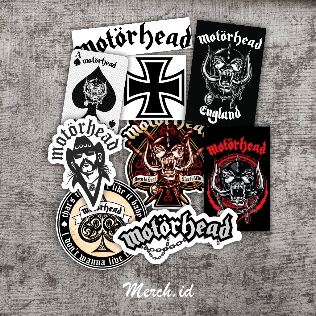 Motorhead band Sticker/PACK Sticker | Shopee Philippines