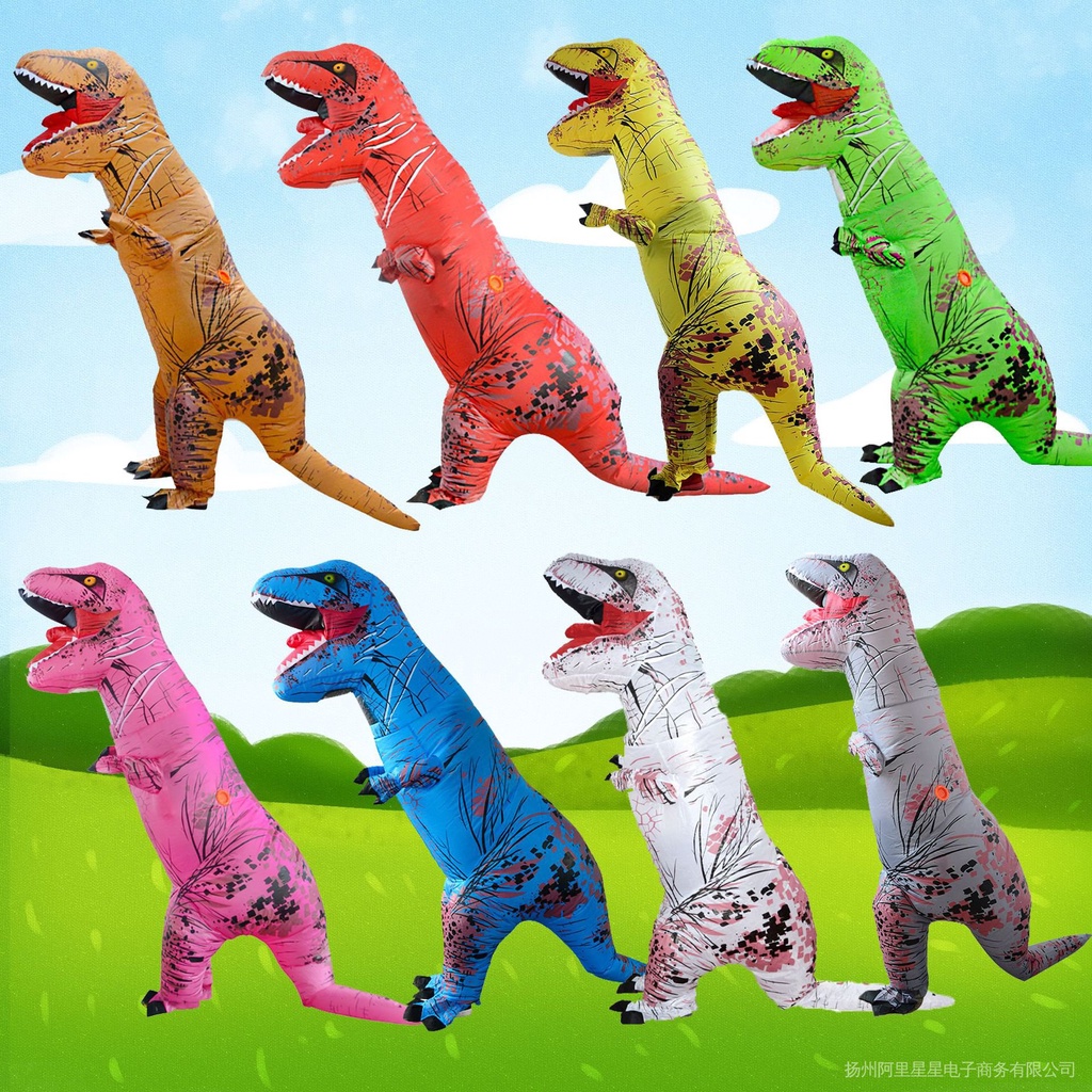 Classic popular Tyrannosaurus Rex Inflatable clothes Halloween cosplay ...