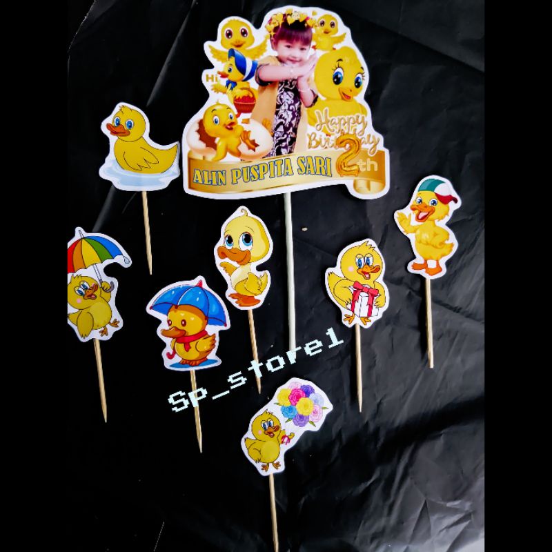 Custom cake toper with Styrofoam layer character cake toper | Shopee ...