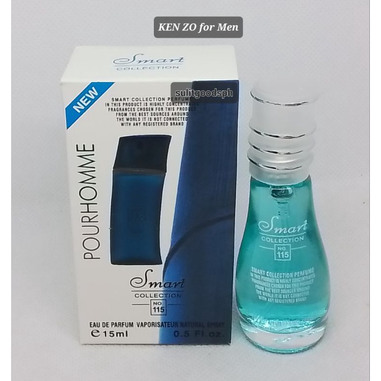 SMART COLLECTION NO. II5 PERFUME FOR MEN 15 ML EDP | Shopee Philippines