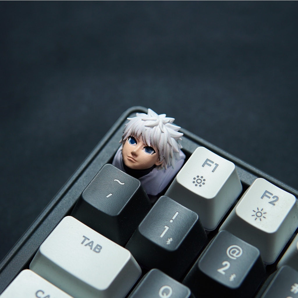 Hunter x hunter Killua artisan keycaps Mechanical keyboard 3d printed ...