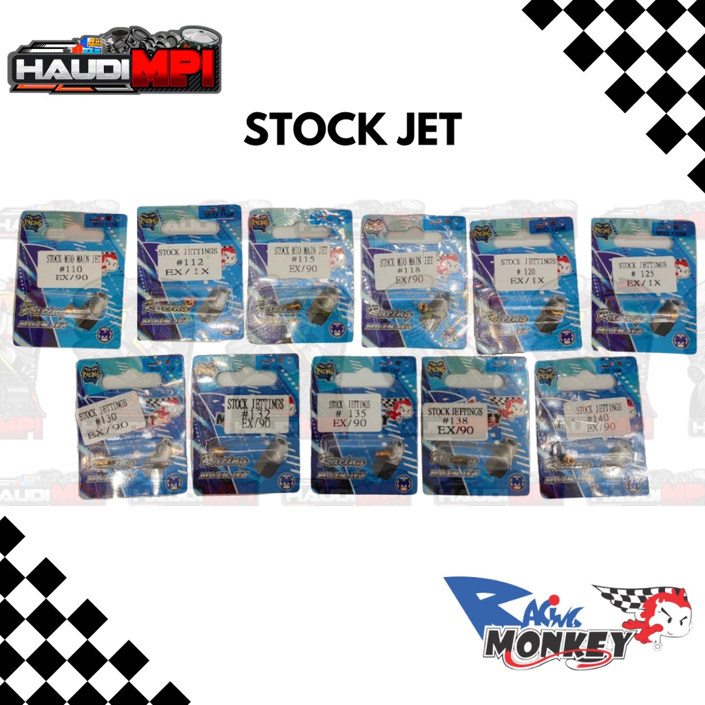 Stock Jet/Stock Jettings/Main Jet for MIO SPORTY/AMORE/SOULTY/NOUVO ...