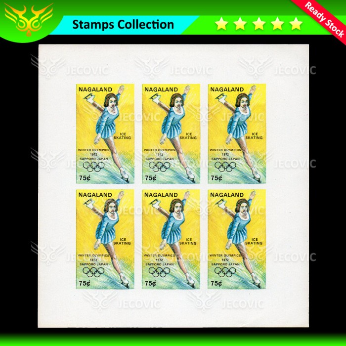 Nagaland Winter Olympic Enhanced, Stamp Sheets | Shopee Philippines