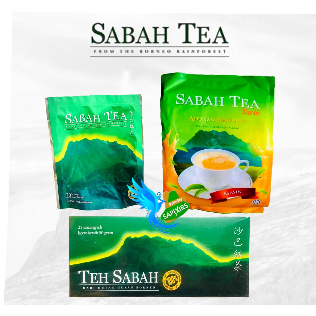Sabah TEA SERIES from the Borneo Rainforest SABAH TEA TARIK CLASSIC TEH ...