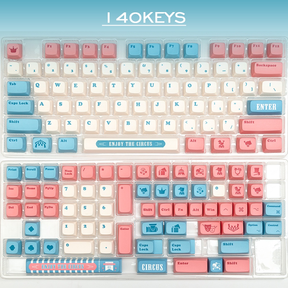 PBT Mechanical Keyboard Keycap Set XDA/MDA/Cherry Profile For Gateron ...