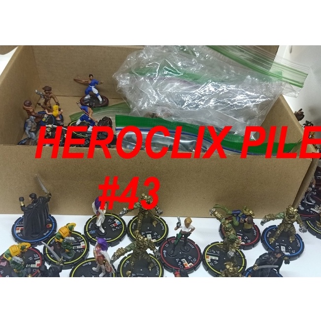 (price per piece) Clix Pile #43 - Wizkids Mage Knight Heroclix dungeons ...