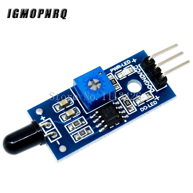 IR Infrared 3 Wire Flame Detection Sensor Module IR Flame Sensor Module Detector Smartsense ...