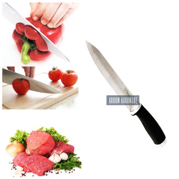 Professional Stainless Steel Ultra Sharp Kitchen Utility Knife | Shopee ...