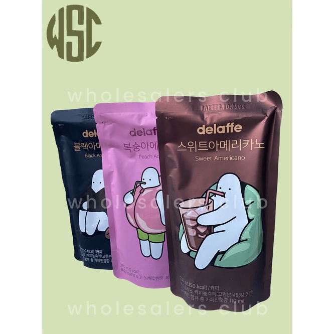 ON HAND Delaffe Korean Coffee Pouch Convenience Store Trending Drink | Shopee Philippines