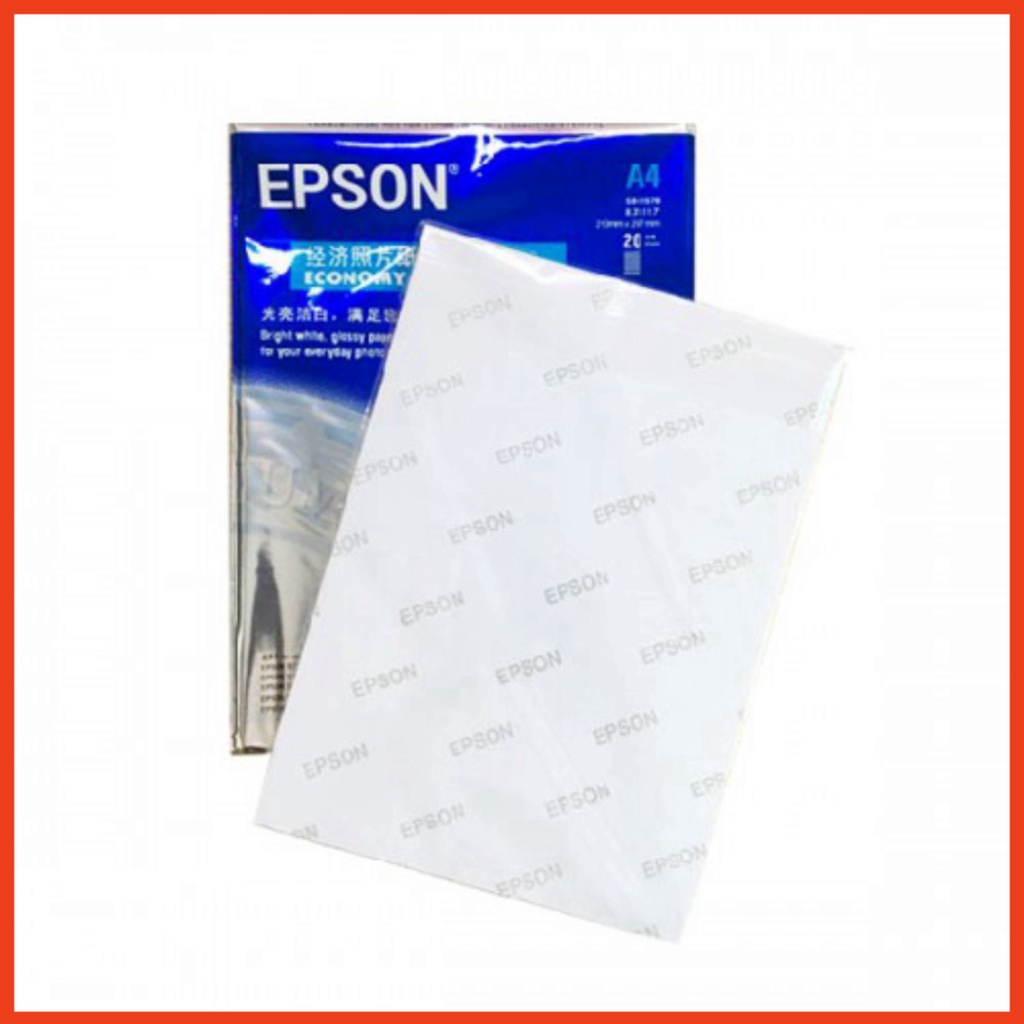Epson chrysanthemum photo paper A4 DL 230 (20 sheets/book) | Shopee ...