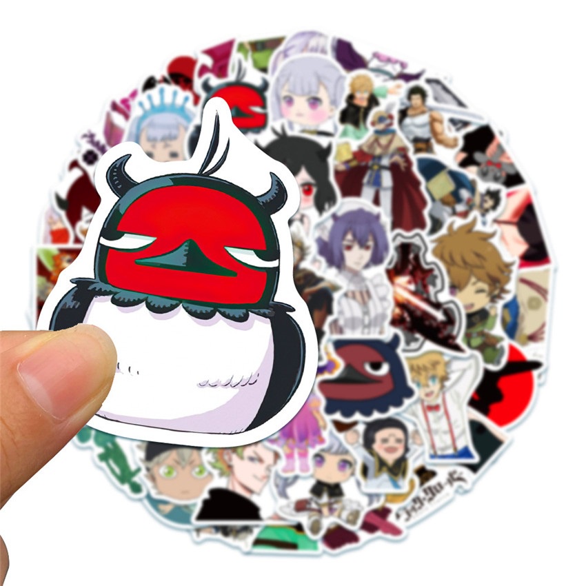 Black Clover Acrylic Keychains Anime Manga Series Anime Merchandise ...