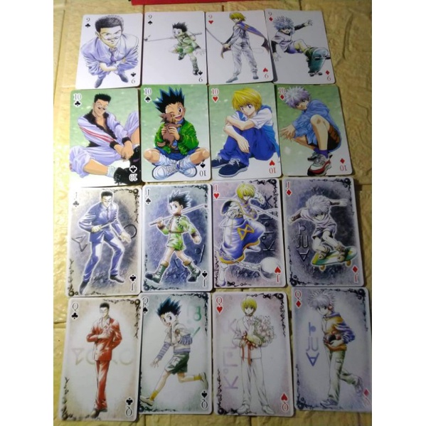 Hunter X Hunter Poker Cards | Shopee Philippines