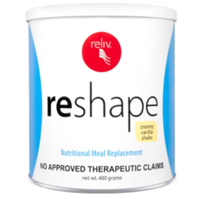 Reliv Now Reshape Nutritional Meal Replacement / Refit 60 Capsules ...