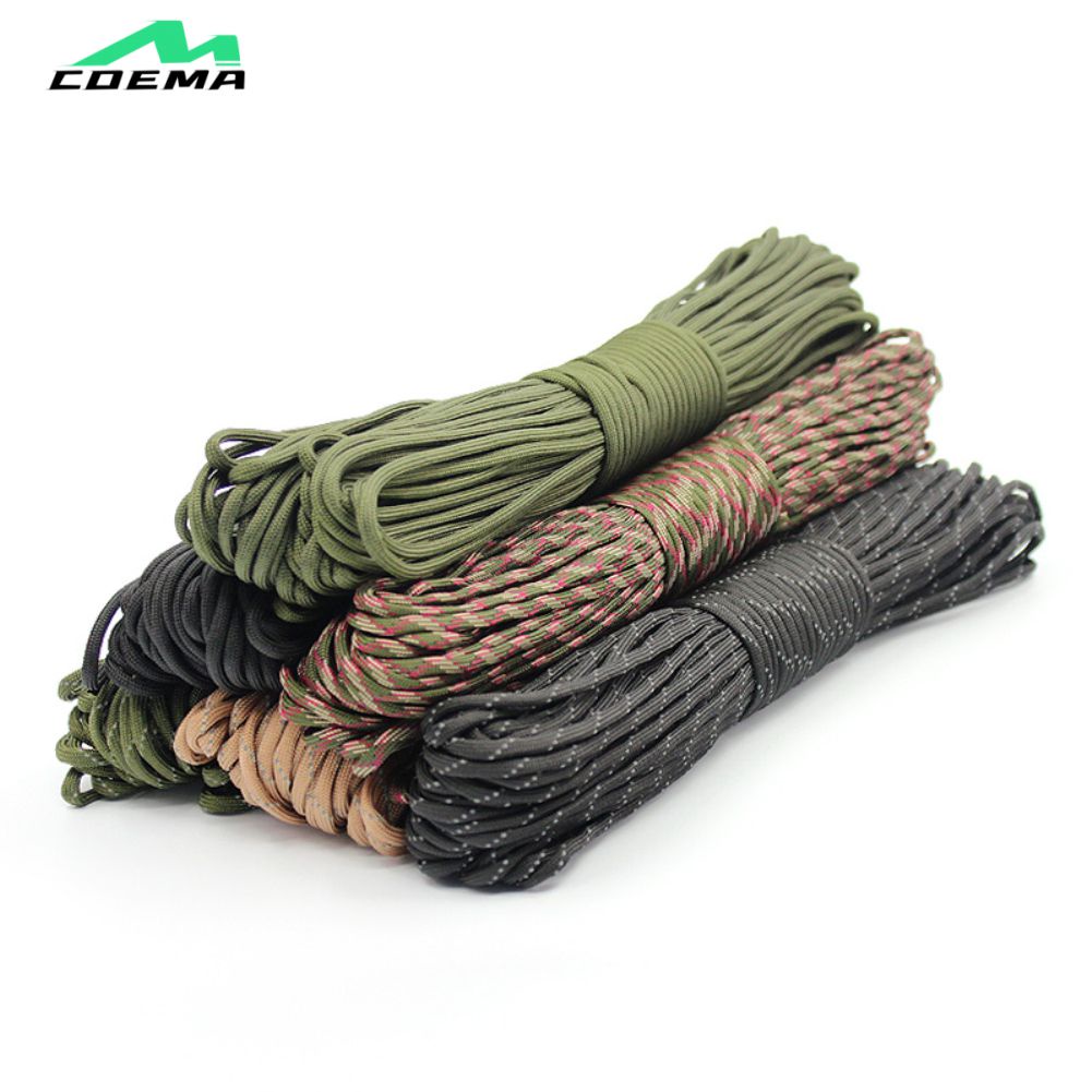 Outdoors 7-core Umbrella Rope Outdoor Climbing Rope Parachutist Towing ...