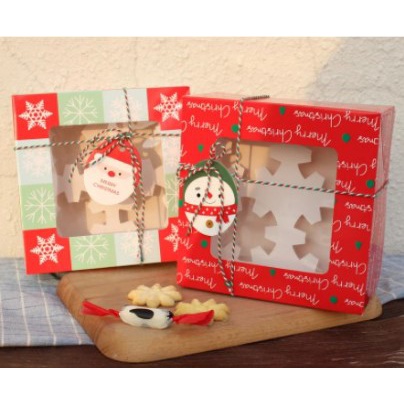 1pc Christmas Themed Cupcake Muffin Brownie Goodies Box (with inserts ...