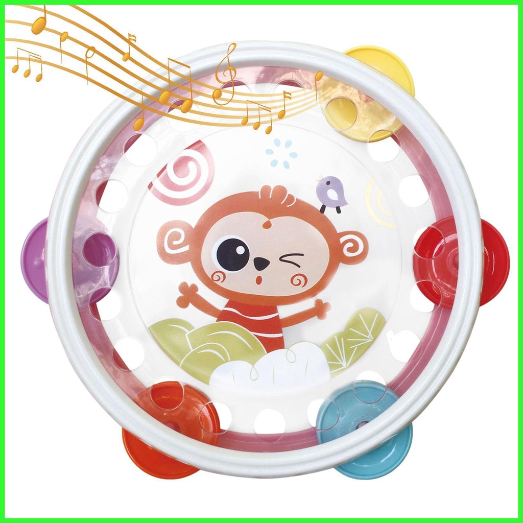 Tambourine Handbell for Kids Educational Instruments Tambourine Musical ...