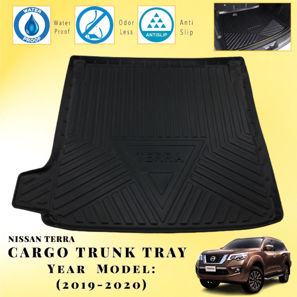 CAOS Nissan Terra 2019 2020 Cargo Liner Trunk Tray/Cargo Trunk Tray (9035) | Shopee Philippines