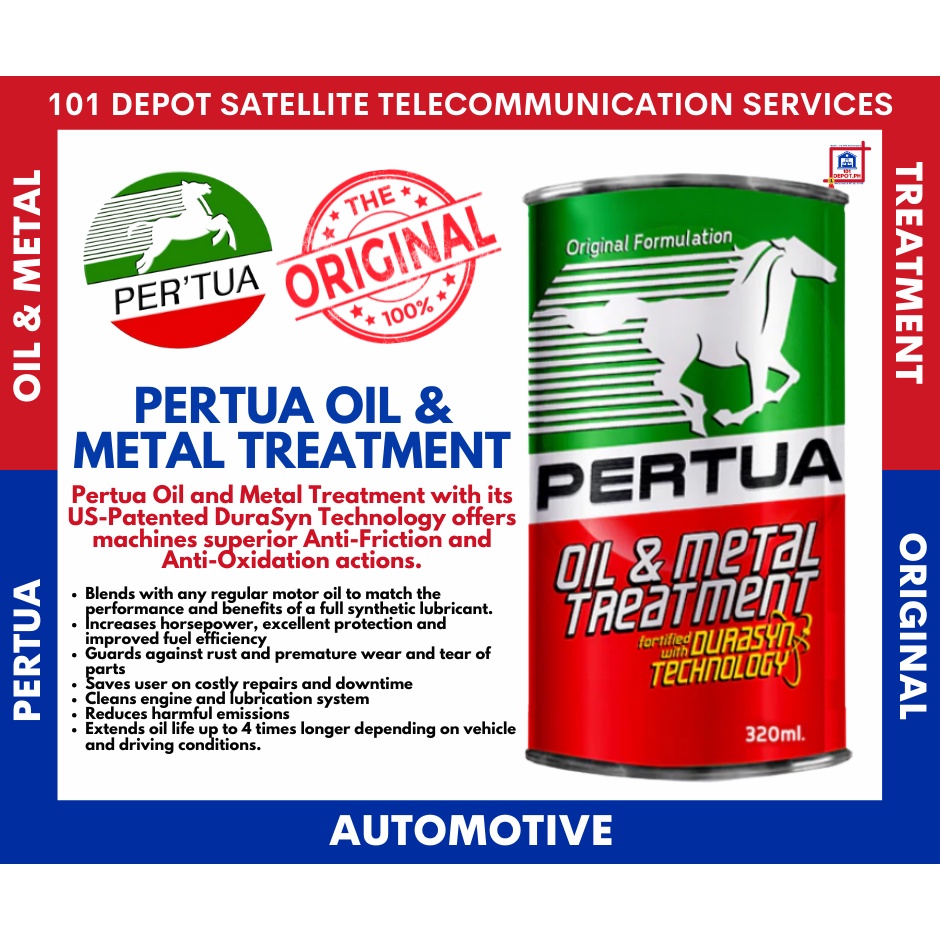PERTUA OIL & METAL TREATMENT 320ML + FREE ITEM FOR EVERY 5PCS | Shopee ...