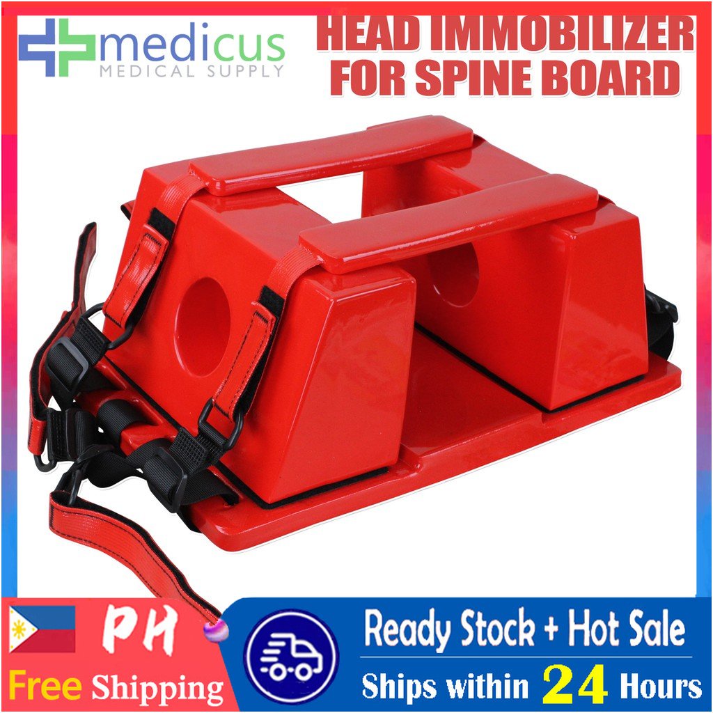 Medicus Medical Supplies Head Immobilizer For Spine Board | Shopee ...
