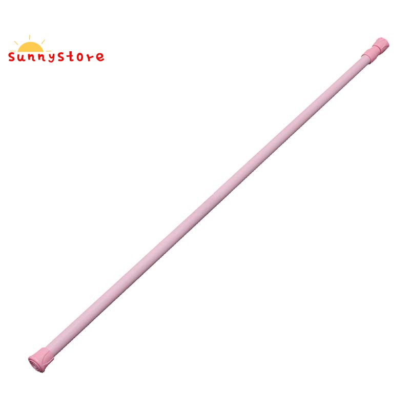 ♟Spring Loaded Extendable Telescopic Net Voile Tension Curtain Rail ...