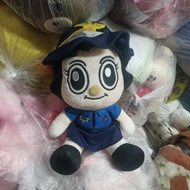 Podori&posuni Character Police girl stuffedtoy 10 inches | Shopee ...