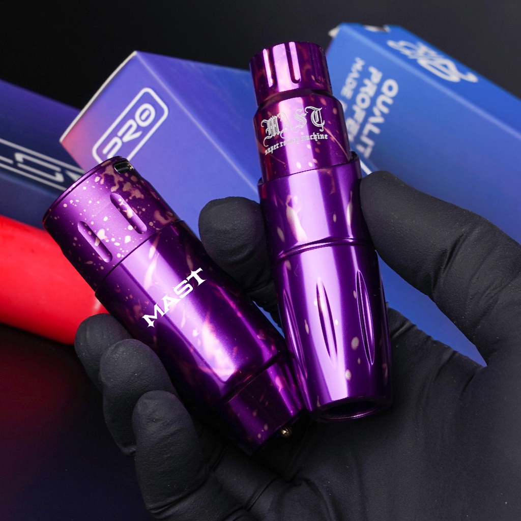 New Camouflage Purple Permanent Makeup Tattoo Pen Machine with Mast ...