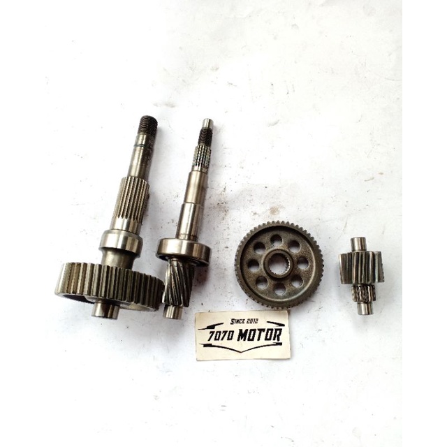 MESIN Axle gear transmission ratio PCX 150 K97 original gear ratio ...