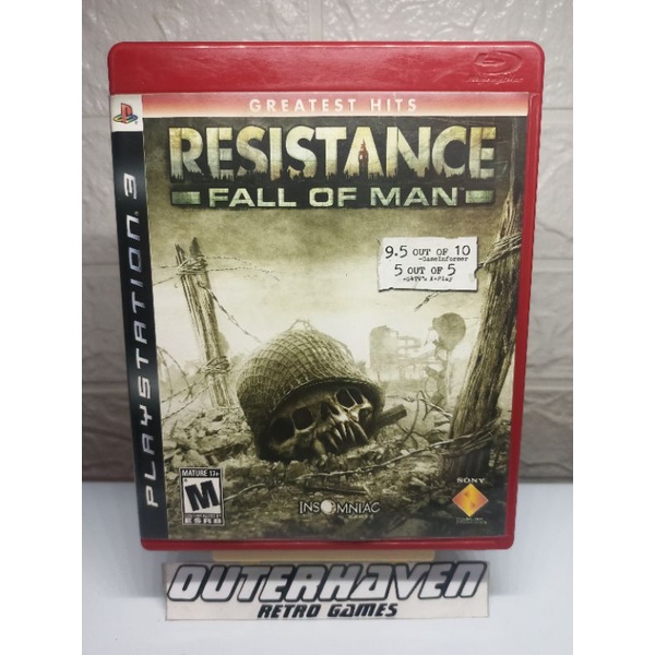 PS3 Resistance Fall of Man R1 (Greatest Hits) | Shopee Philippines