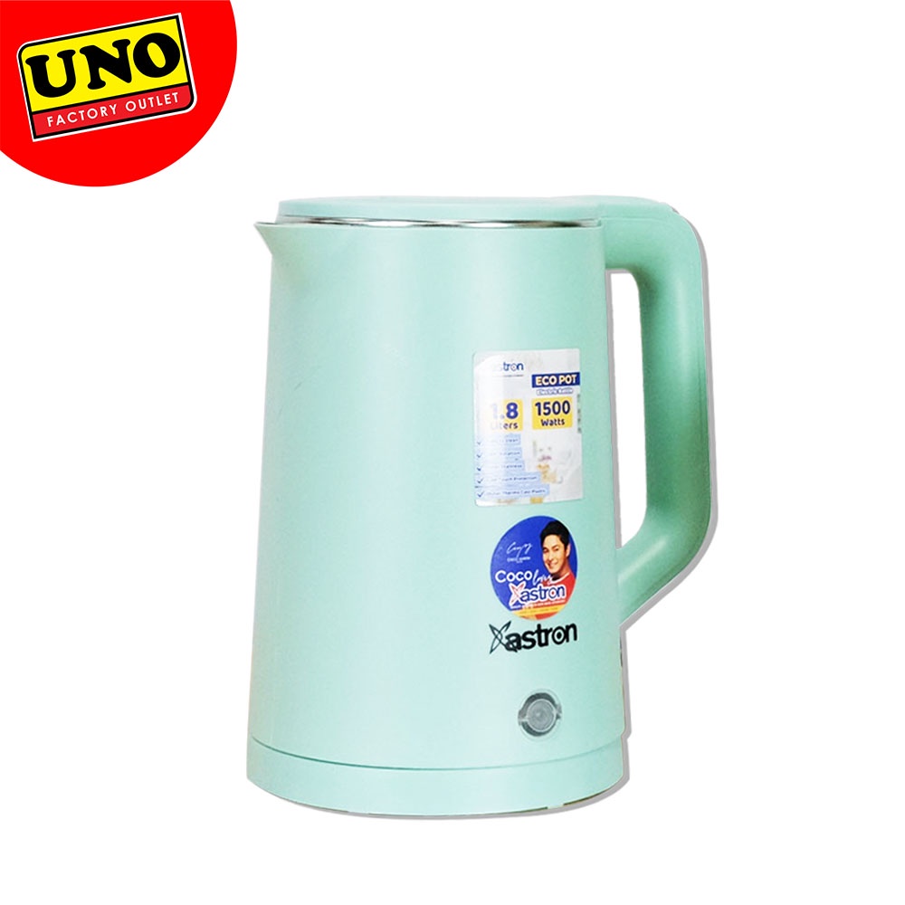 UNO ASTRON ECO POT ELECTRIC KETTLE 1.8L | Shopee Philippines