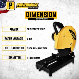 Powerhouse Usa Industrial Cut-Off Machine Heavy Duty 14 Original Chop ...