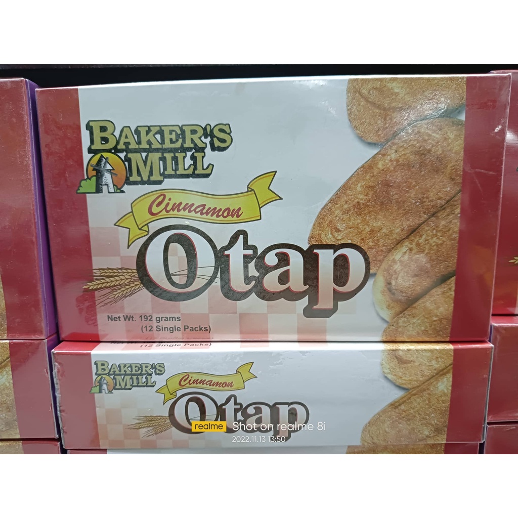 CEBU BAKERS MILL CINNAMON OTAP in (12pcs) 192 grams per pack and (8pcs ...