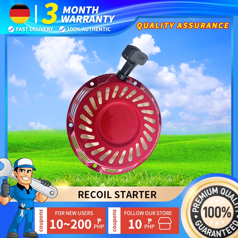 168F 7.5HP Honda Type Recoil Starter Assy For Gasoline Engine Parts ...