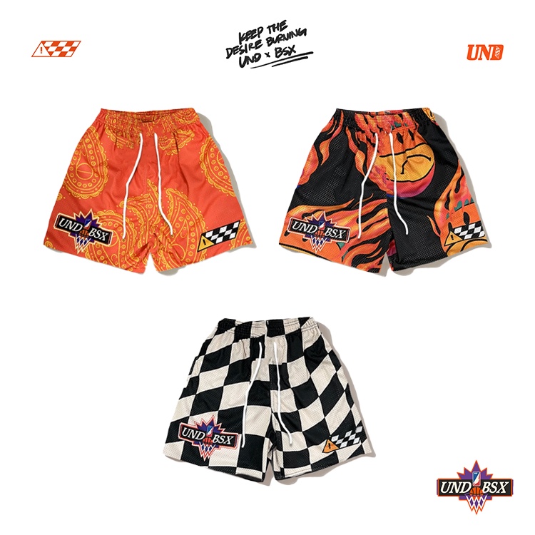 MESH SHORTS | MSE 11 | BLANK-SIX x UNDRAFTED 2022 Collaboration Shorts ...