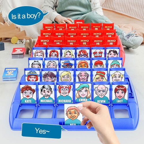 Children's Guess the Picture Board Game Who is it - Guess the Picture ...