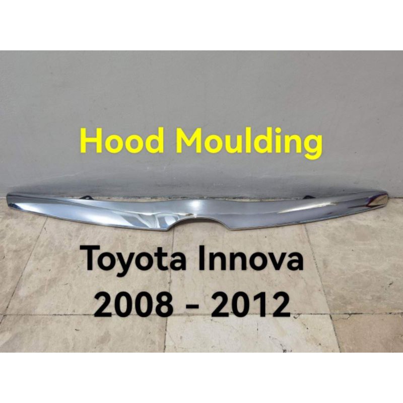 Toyota Innova 2008 - 2012 yr model Hood Moulding | Shopee Philippines
