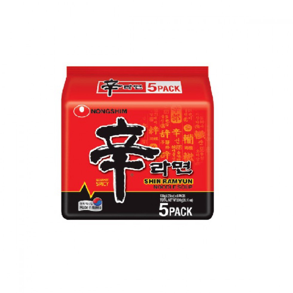 Nongshim Shin Ramyun Multi 120g | Shopee Philippines