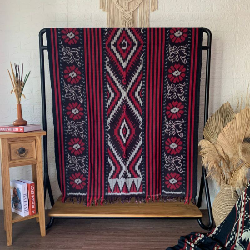 Blanket Woven Fabric/Toraja Ethnic Woven Fabric Ethnic Weaving Lombok ...