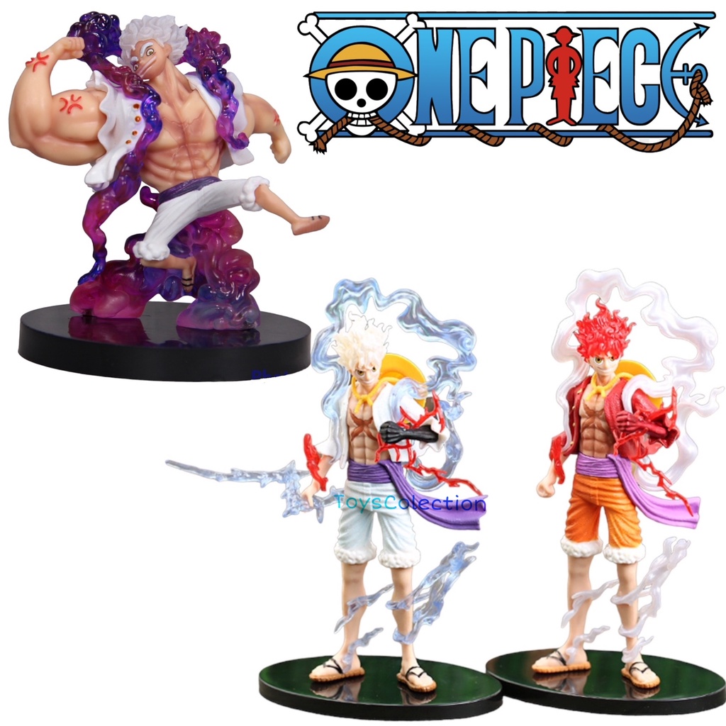 Action FIGURE ONE PIECE MONKEY D LUFFY GEAR 5 SUN GOD AWAKENING TOPPER ...