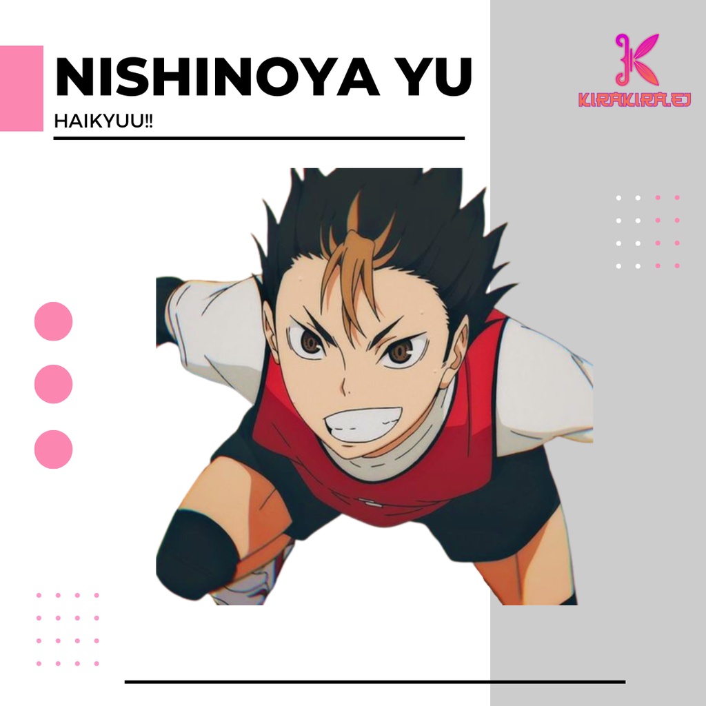 STICKER Nishinoya Yu Sticker | Haikyuu | Laminated Anime Sticker ...