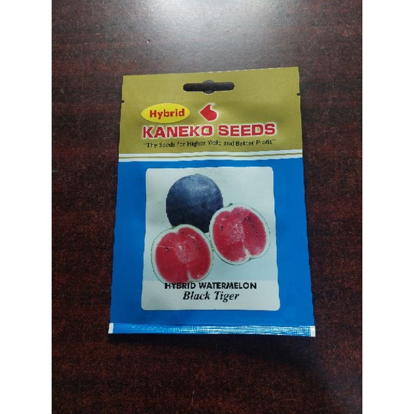 Black Tiger (1 gram) Hybrid Watermelon / Pakwan by Kaneko Seeds ...