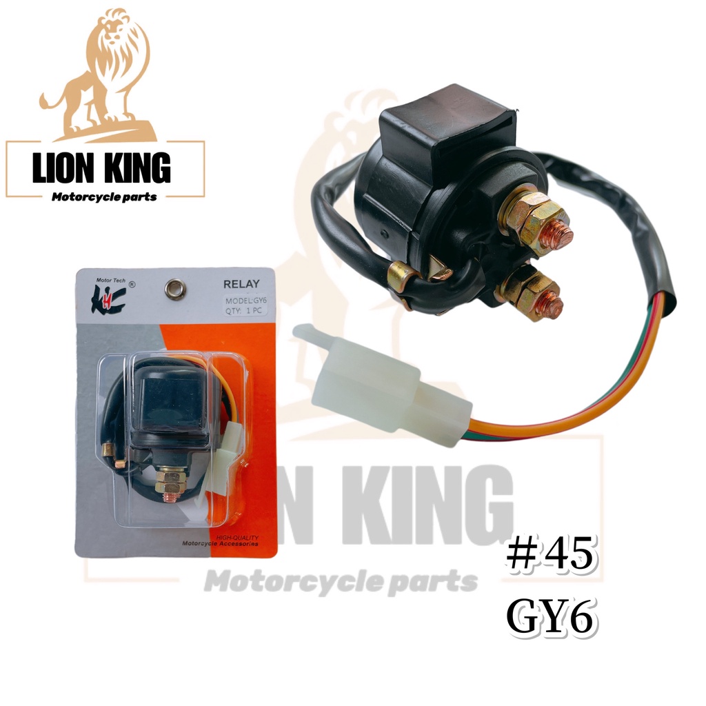 MOTORCYCLE STARTER RELAY KYMCO BAJAJ/XL/GL XRM RAIDER150 BAJAJ MIO125 ...