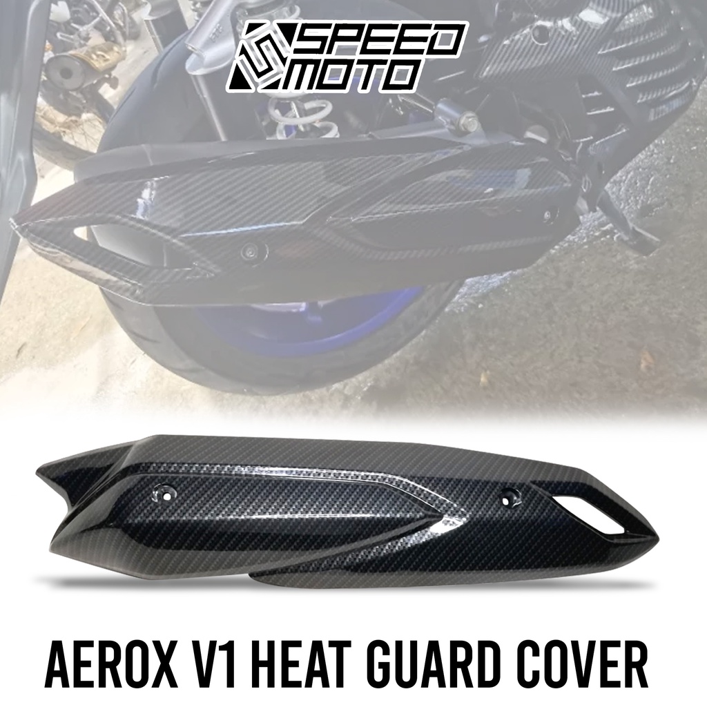 MOKOTO YAMAHA AEROX V1 MUFFLER COVER EXHAUST COVER FOR YAMAHA AEROX V1 ...