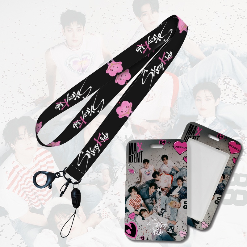 K-POP BTS STRAY KIDS ATEEZ BLACKPINK INTO1 Student Card Holder ID Cards ...